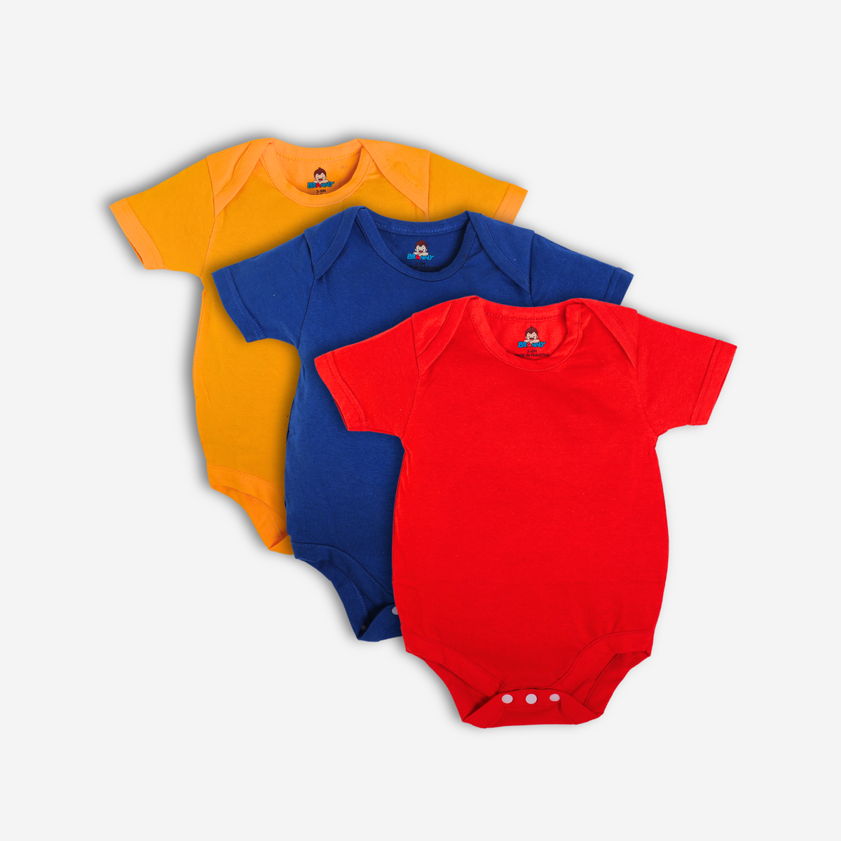 Pack Of Three Bodysuit Set (27) – Branny