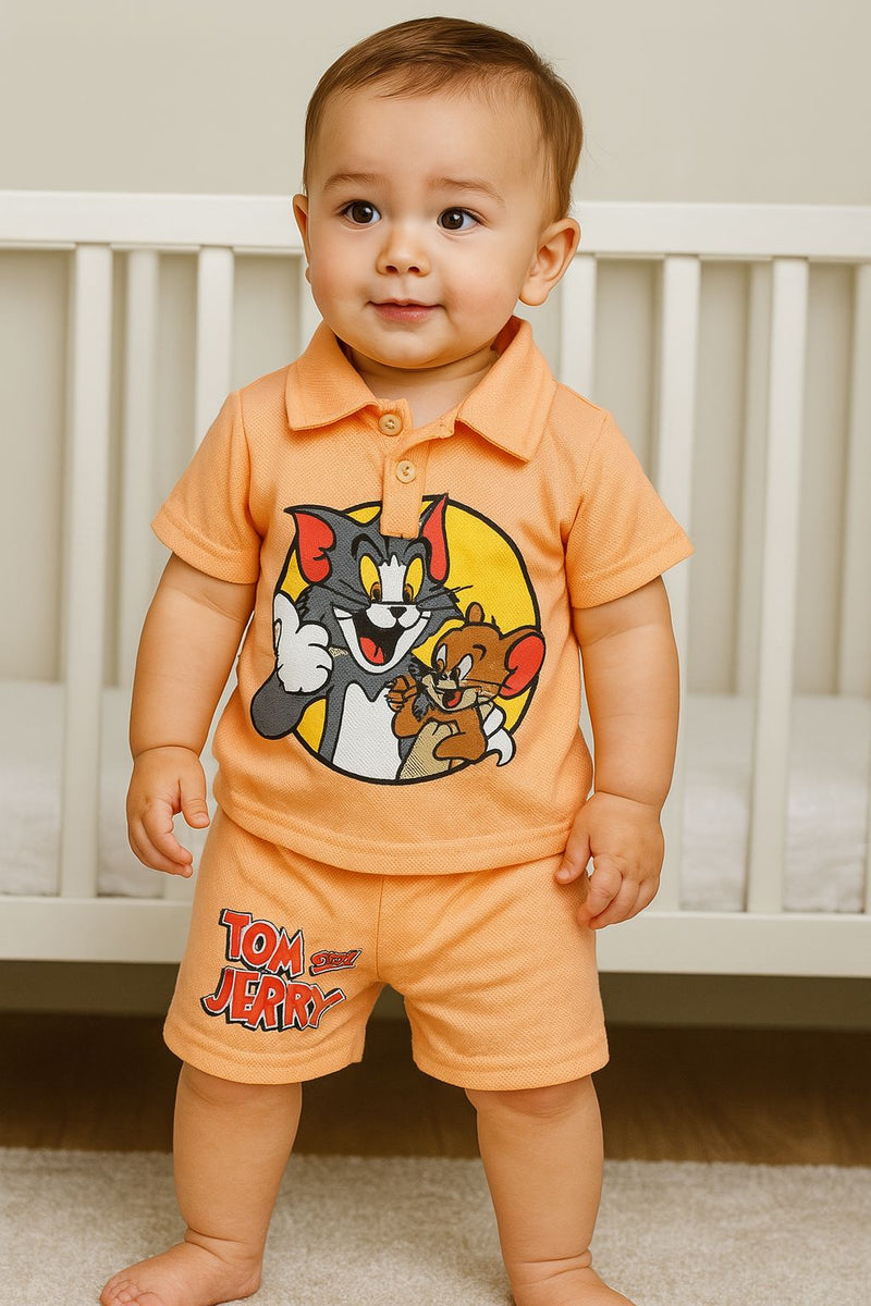 Tom & Jerry Polo Short Set – Branny
