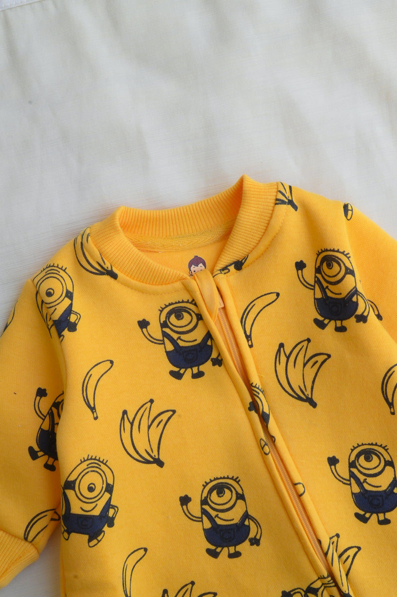Minion World Fleece Footed Sleepsuit – Branny