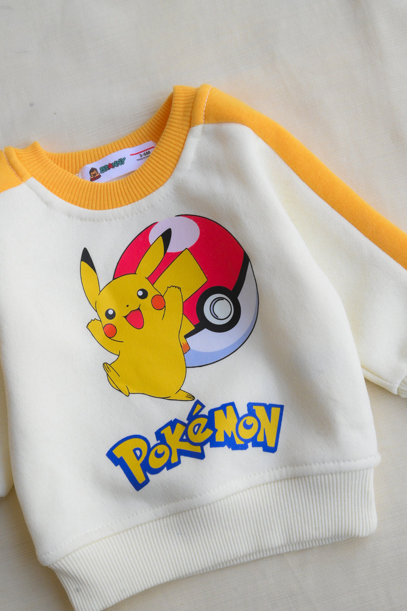Pokemon Panelled Fleece Sweatshirt Set – Branny
