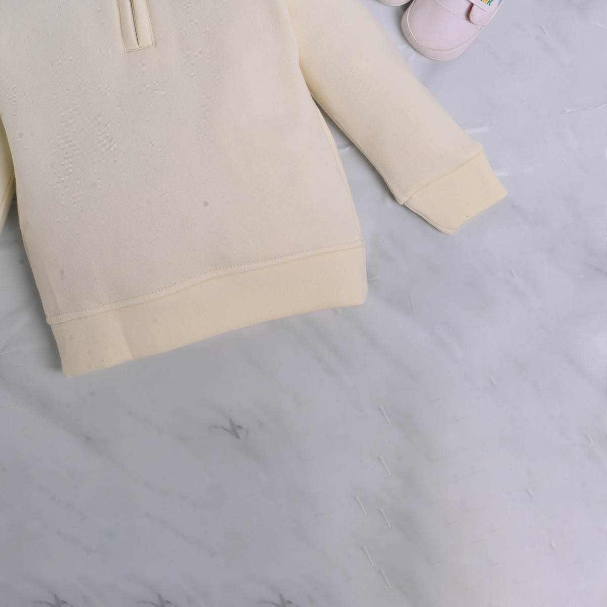 Cream Fleece High Neck Set – Branny