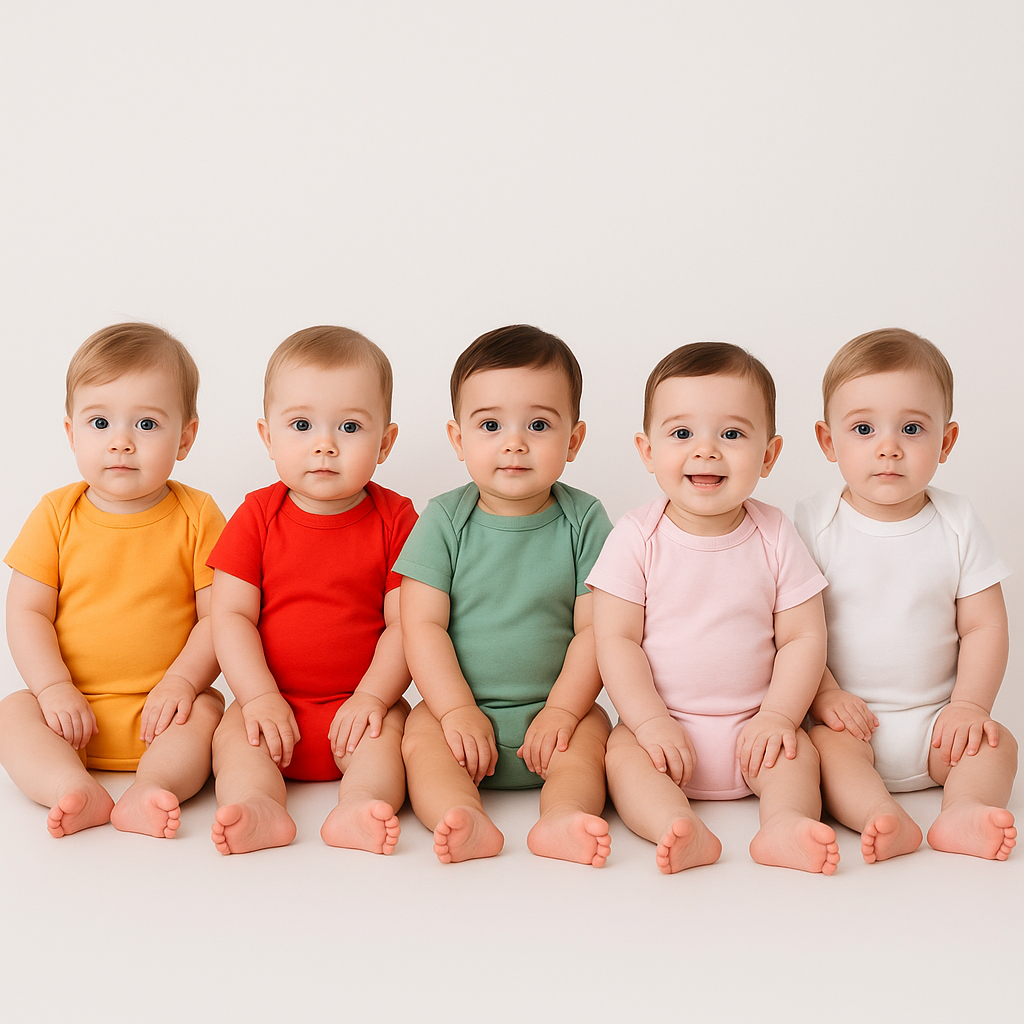 Pack Of Five Bodysuit Set (32) – Branny