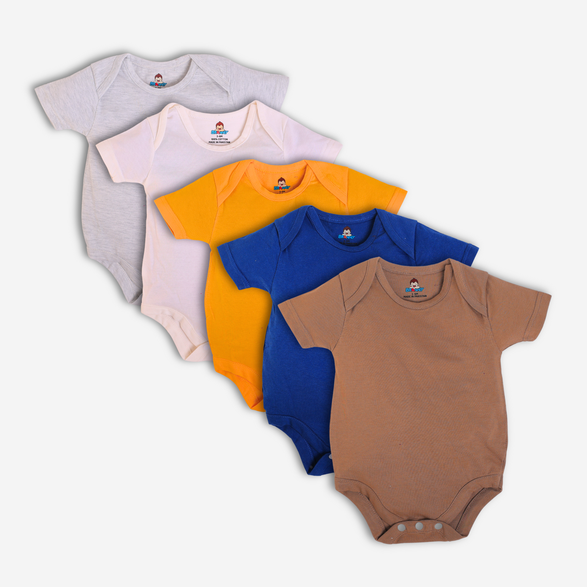 Pack Of Five Bodysuit Set (31) – Branny
